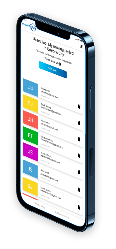 MoveBuddy | Making Moving Simple
